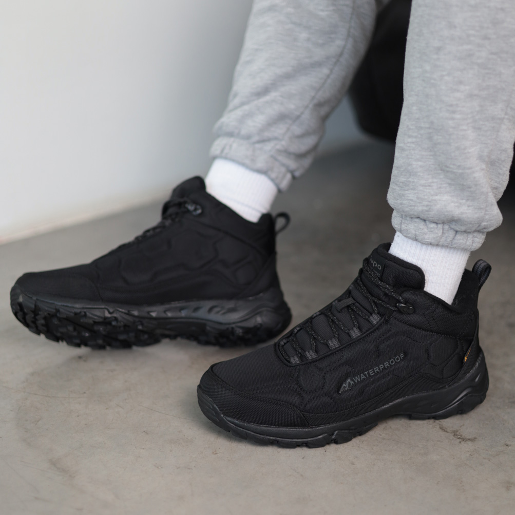 Кросівки чоловічі хутро 587110 Чорні розпродаж 💛 ціна: 990 грн.💙 Купити ...